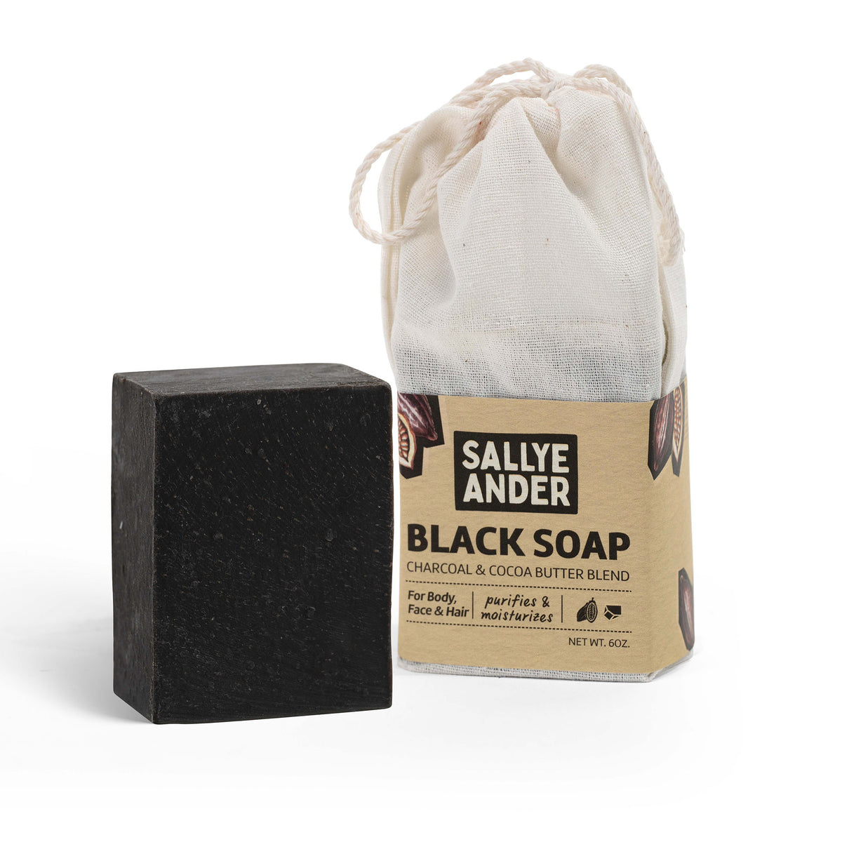 Black Soap For All Skin Types – SallyeAnder